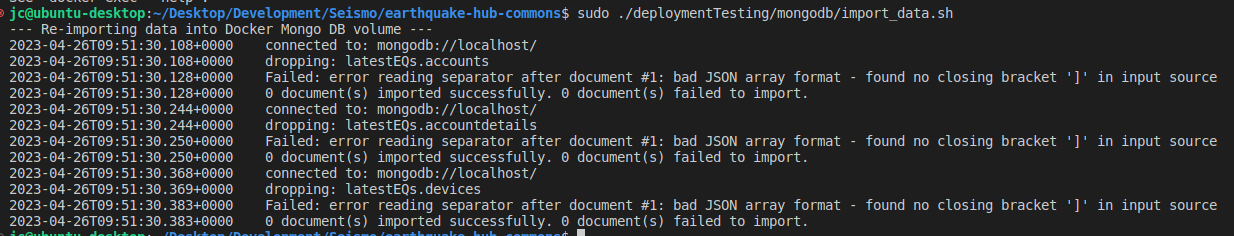 Error Bad Json Array Format Found No Closing Bracket In Input Source · Issue 3 · Upri