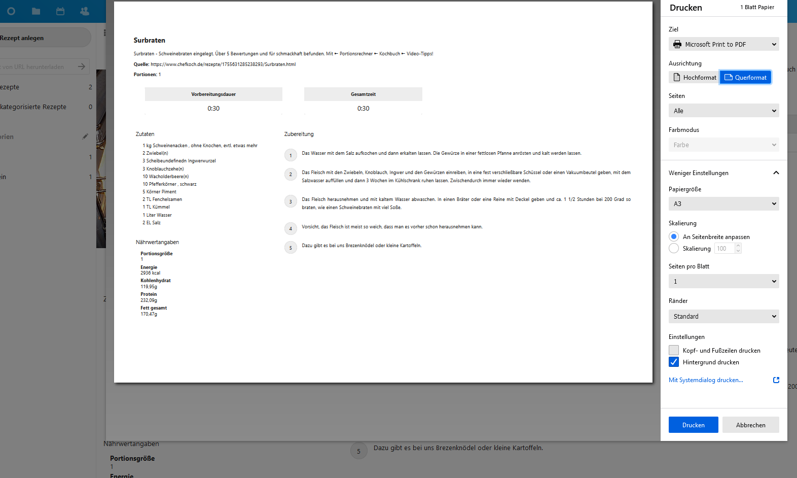 Cookbook No Picture After Printing Recipe · Issue 638 · Nextcloud Cookbook · Github