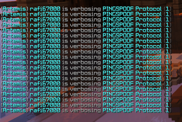 Ping spoof false flag · Issue #4 · artemisac/artemis-minecraft-anticheat · GitHub