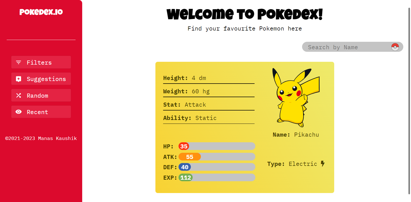 GitHub - Fredorixo/pokedex: Help you find your favourite pokemons!