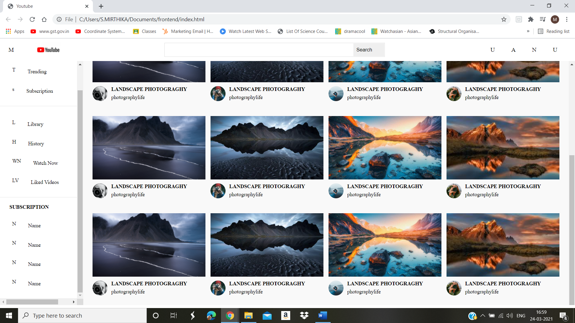 GitHub - Mrithika19/frontend-task
