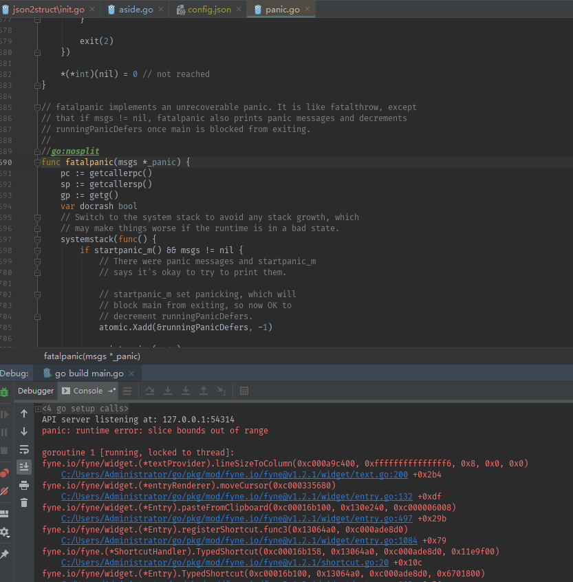 a json data cause a panic? · Issue #597 · fyne-io/fyne · GitHub