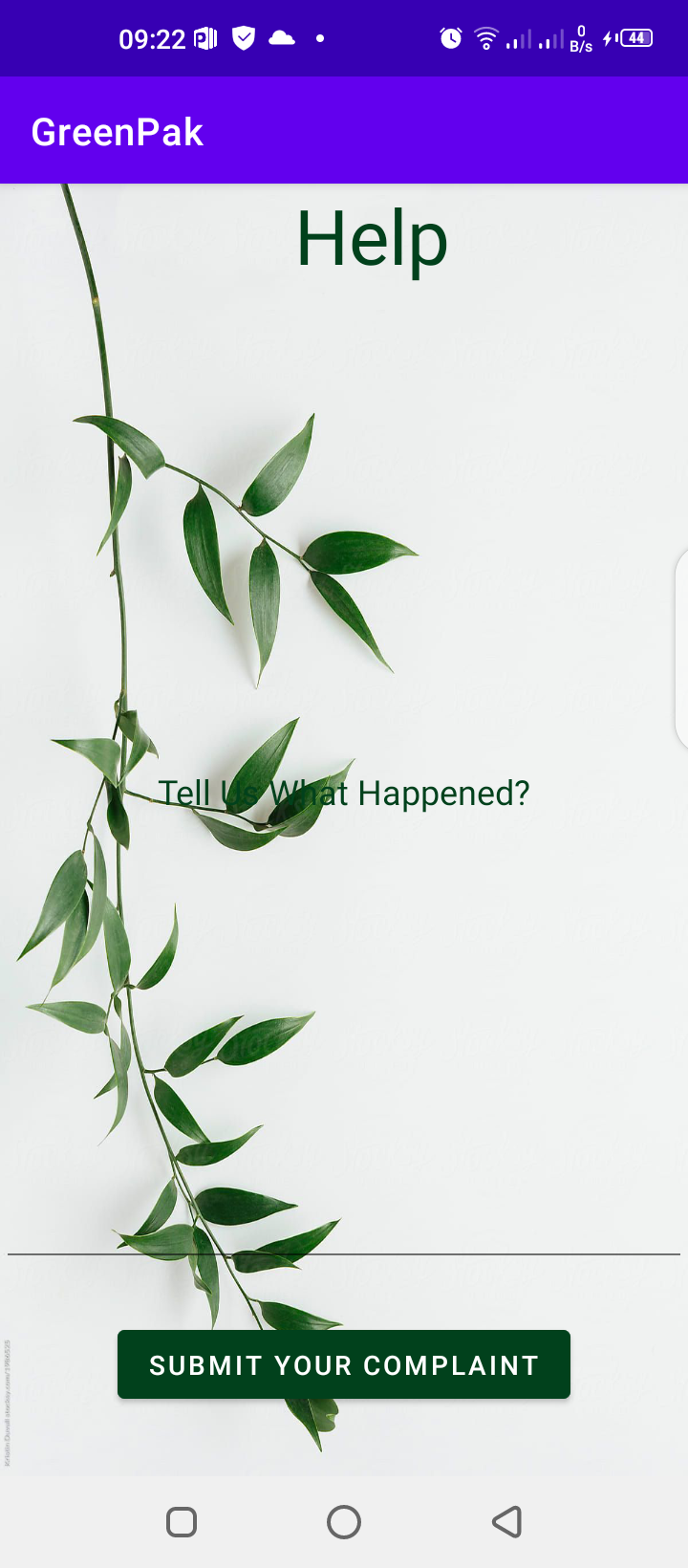 GitHub - umareefarooq/GreenPak-Application: GreenPak is an Android App ...