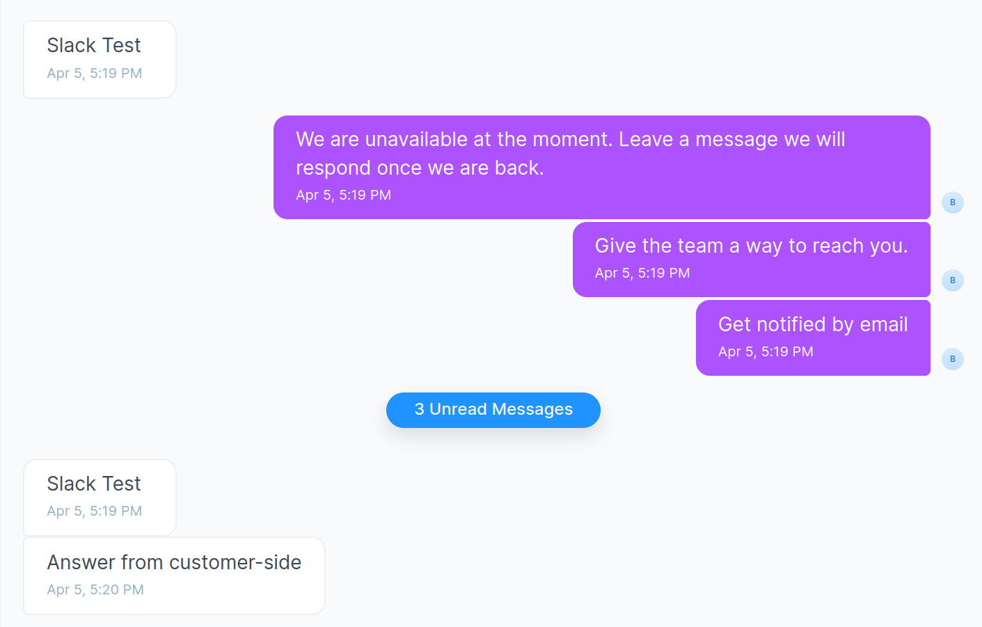 Missing slack messages from chat widget · Issue #4397 · chatwoot/chatwoot · GitHub