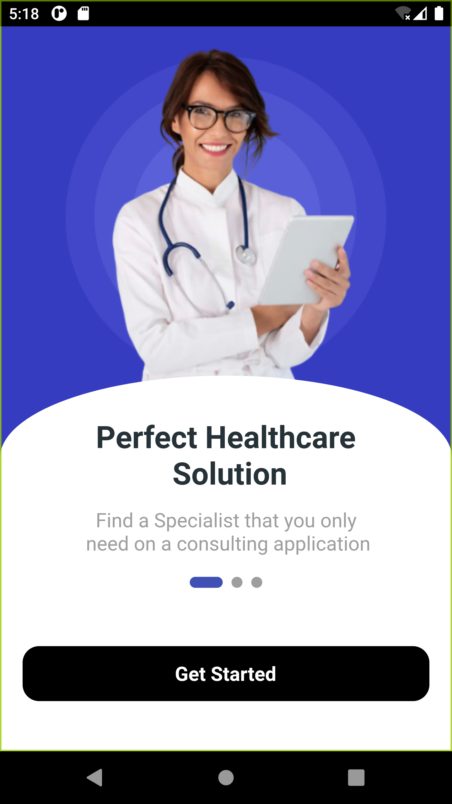 GitHub - KingDavid360/Doctors-clinic: Nice Doctor ui design with flutter