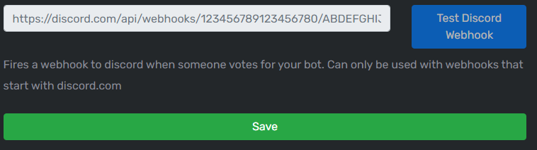 Webhook Support · Issue #738 · top-gg/issues · GitHub
