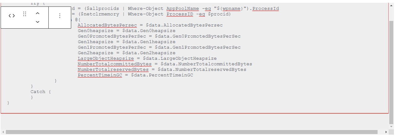 Toolbar locked between pre and code · Issue #552 · westonruter/syntax-highlighting-code-block ...