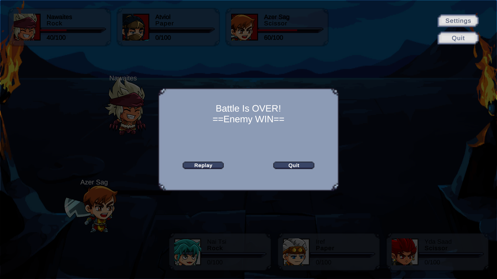GitHub - istianmws/rock-paper-scissor-RPG: Assignment RPG mode of Rock ...