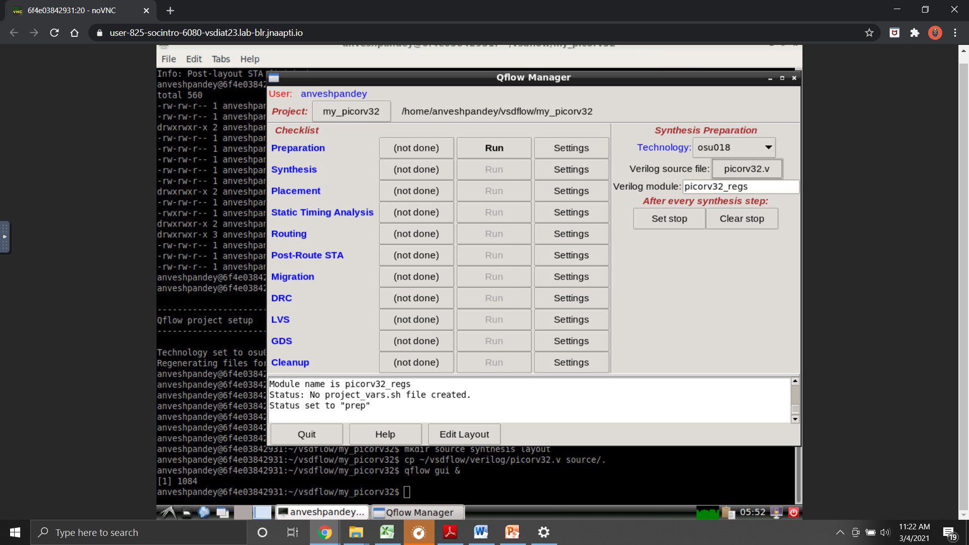 GitHub - Anvesh271299/VSD-physical-design