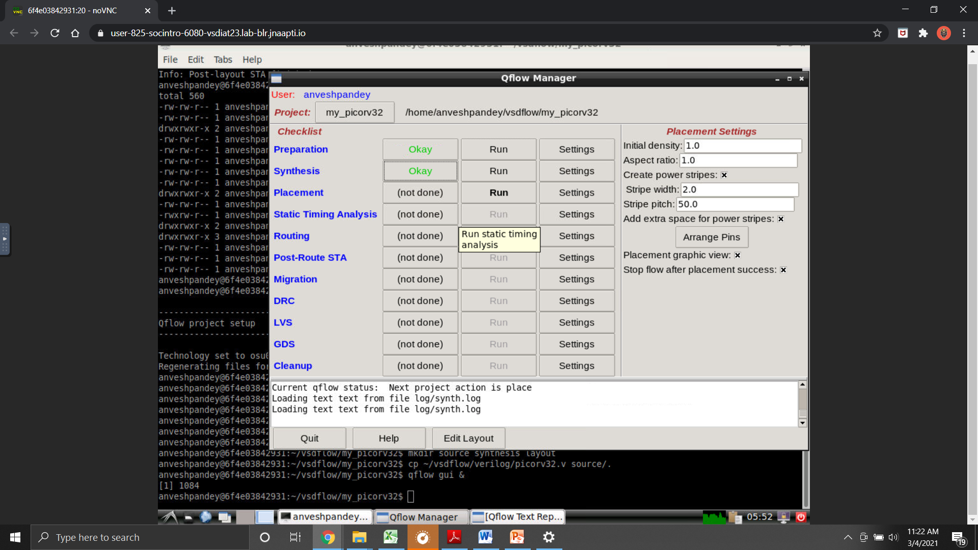 GitHub - Anvesh271299/VSD-physical-design