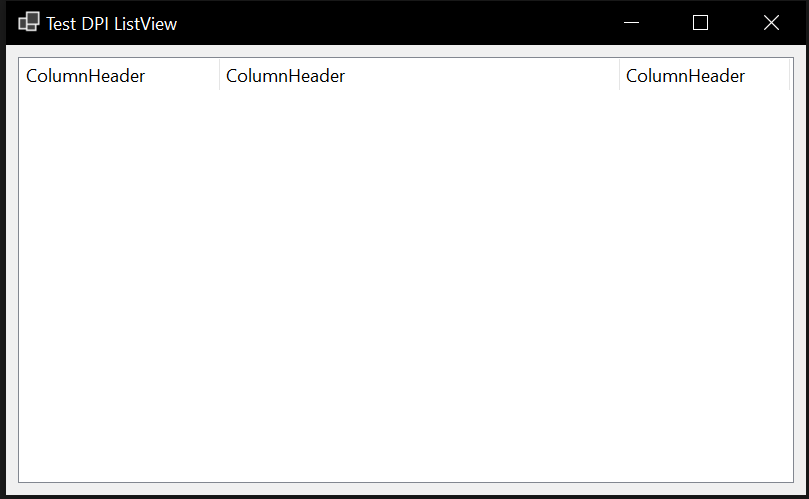 WinForms HighDPI PerMonitorV2 ListView ColumnHeader scales wrong · Issue #5090 · dotnet/winforms ...