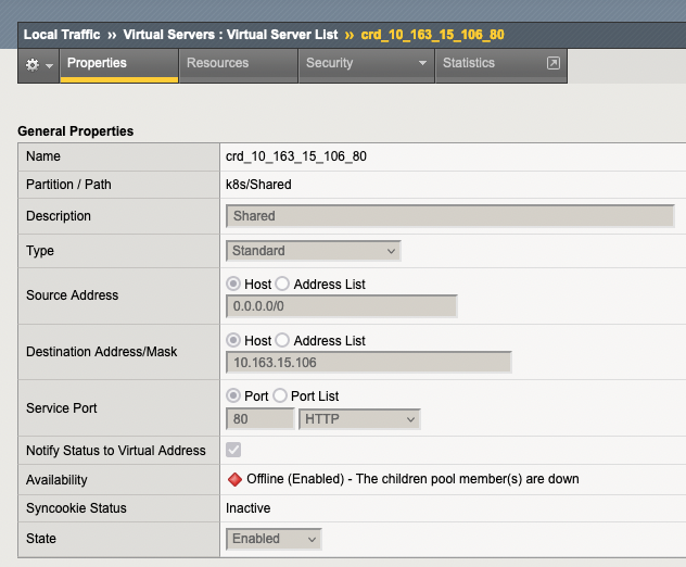 F5 CIS not update endpoint to pool member of F5 BIGIP when use endpoint outside k8s · Issue ...