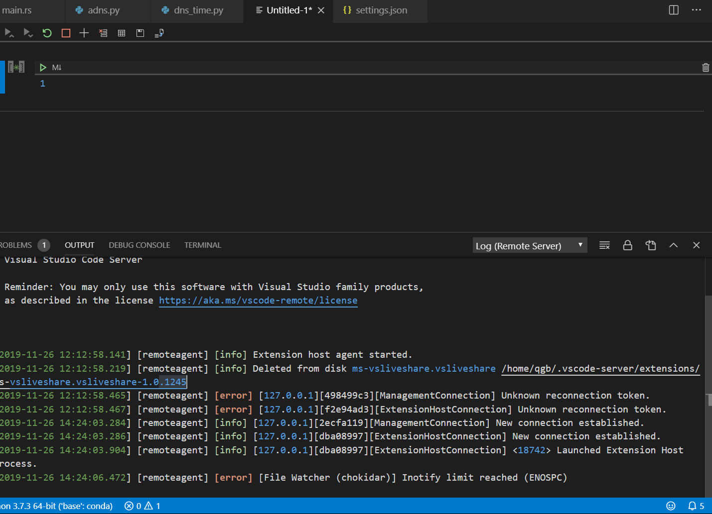 Vscode Jupyter Run Cell Not Responding Issue 2651 Microsoft vscode 