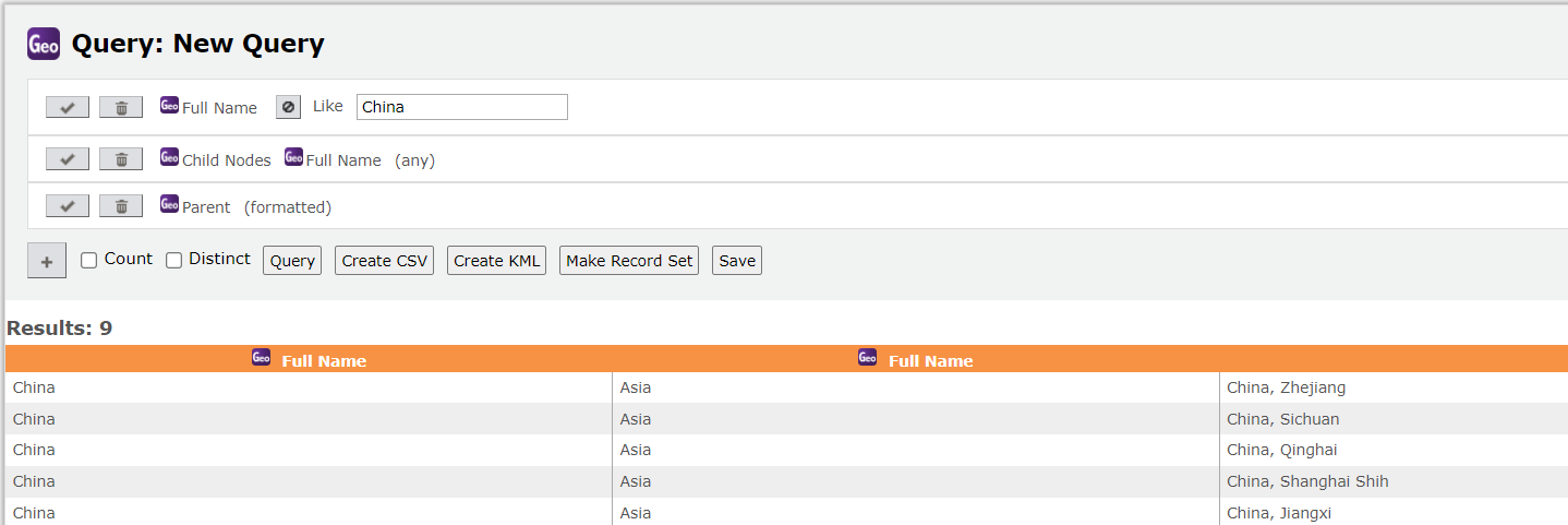 Specify 7 search seems to be getting "parent" and "child" Felds the wrong way round. · Issue ...