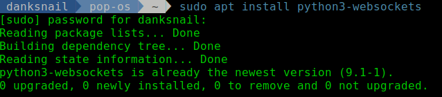 Plugin does not detect that python3-websockets is installed · Issue #167 · catsout/wallpaper ...