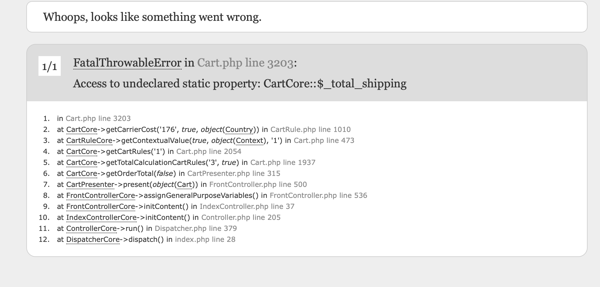error-500-after-discount-coupon-for-free-shipping-applied-on-cart