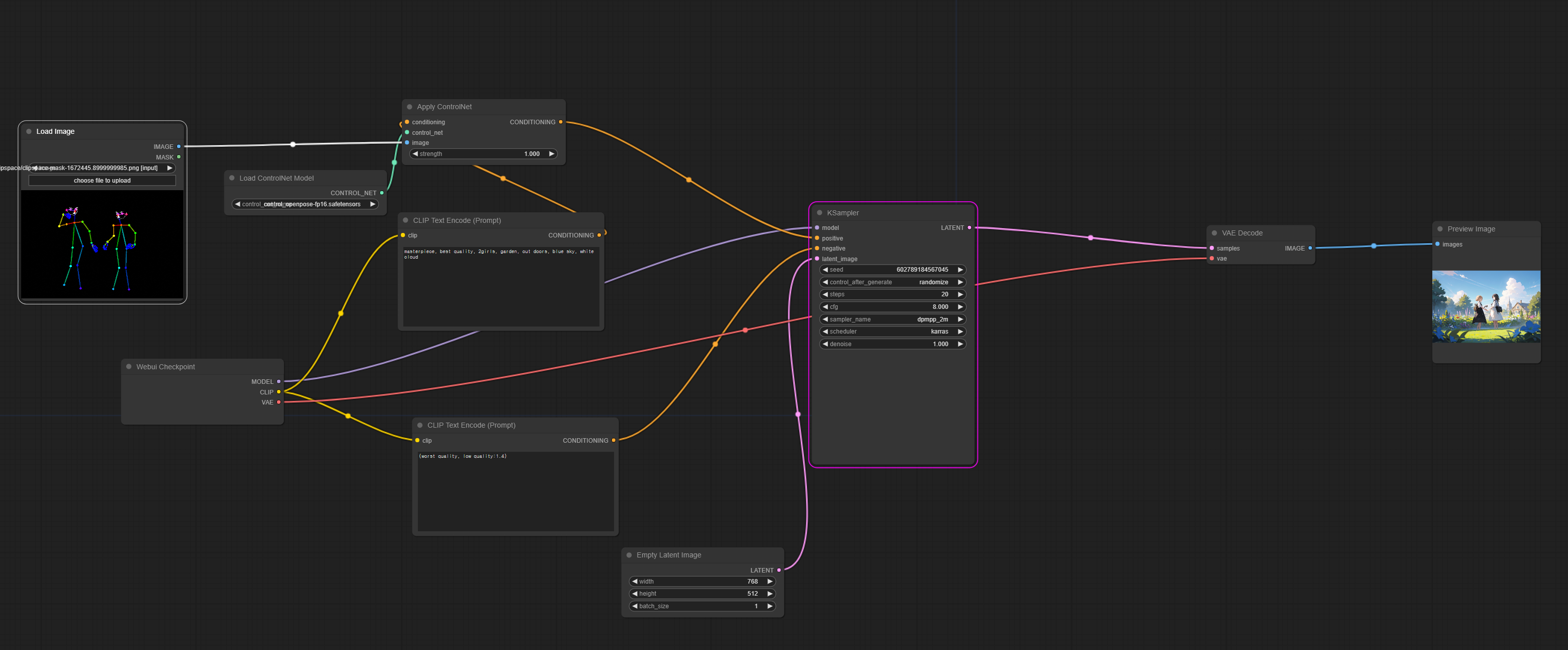 Using the Controlnet node in comfyui, an error occurs. · Issue #129 · ModelSurge/sd-webui ...