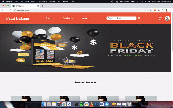 GitHub - avishmonga/farzi_dukaan