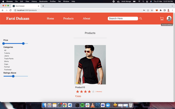 GitHub - avishmonga/farzi_dukaan