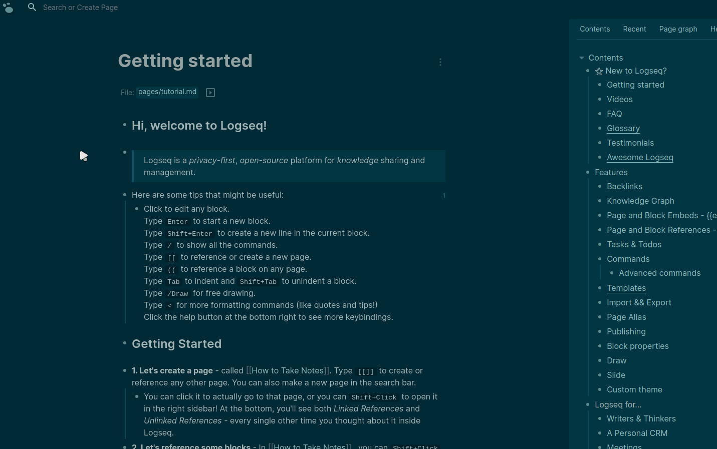 Changing page title bugs · Issue #1341 · logseq/logseq · GitHub