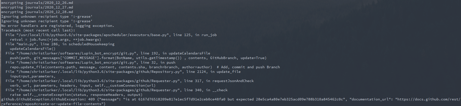 Encryption exception of image upload · Issue #9 · akhater/Lupin · GitHub