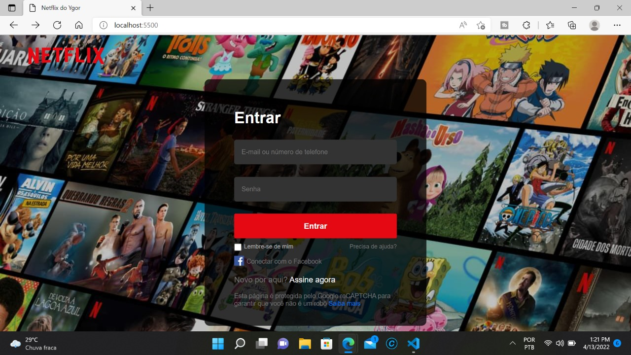 GitHub - ygorxds/NETFLIX-TELA-DE-LOGIN: Eu recriei usando Html e css a ...
