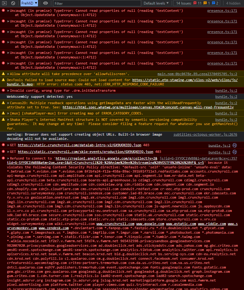 Crunchyroll | https://www.crunchyroll.com/ · Issue #6951 · PreMiD/Activities · GitHub