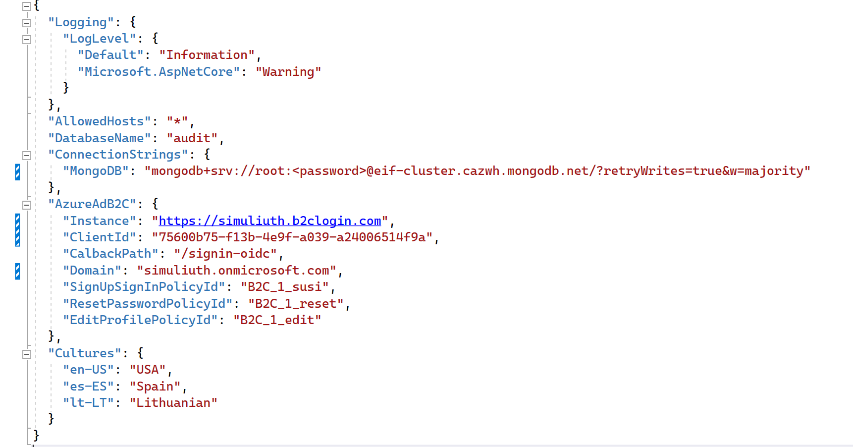 GitHub - eif-courses/azureCloudB2C: Azure cloud autorizacijos sistemos B2C konfigūravimas