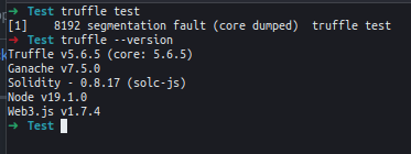 Truffle test issues "segmentation fault (core dumped)" · Issue #5667 ...