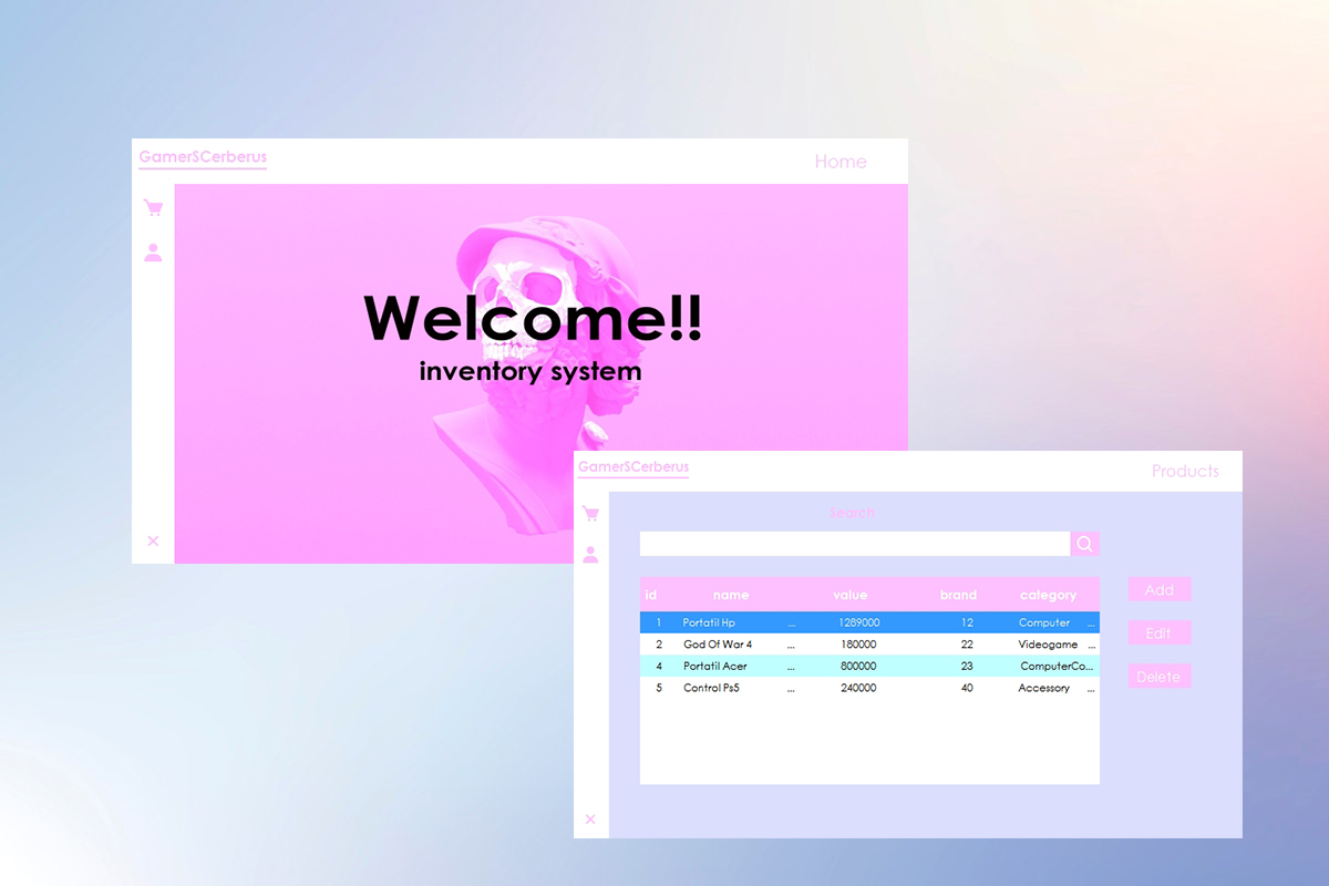 GitHub - LuisC73/InventarioGamerSCerberus: Sistema de inventario simple ...
