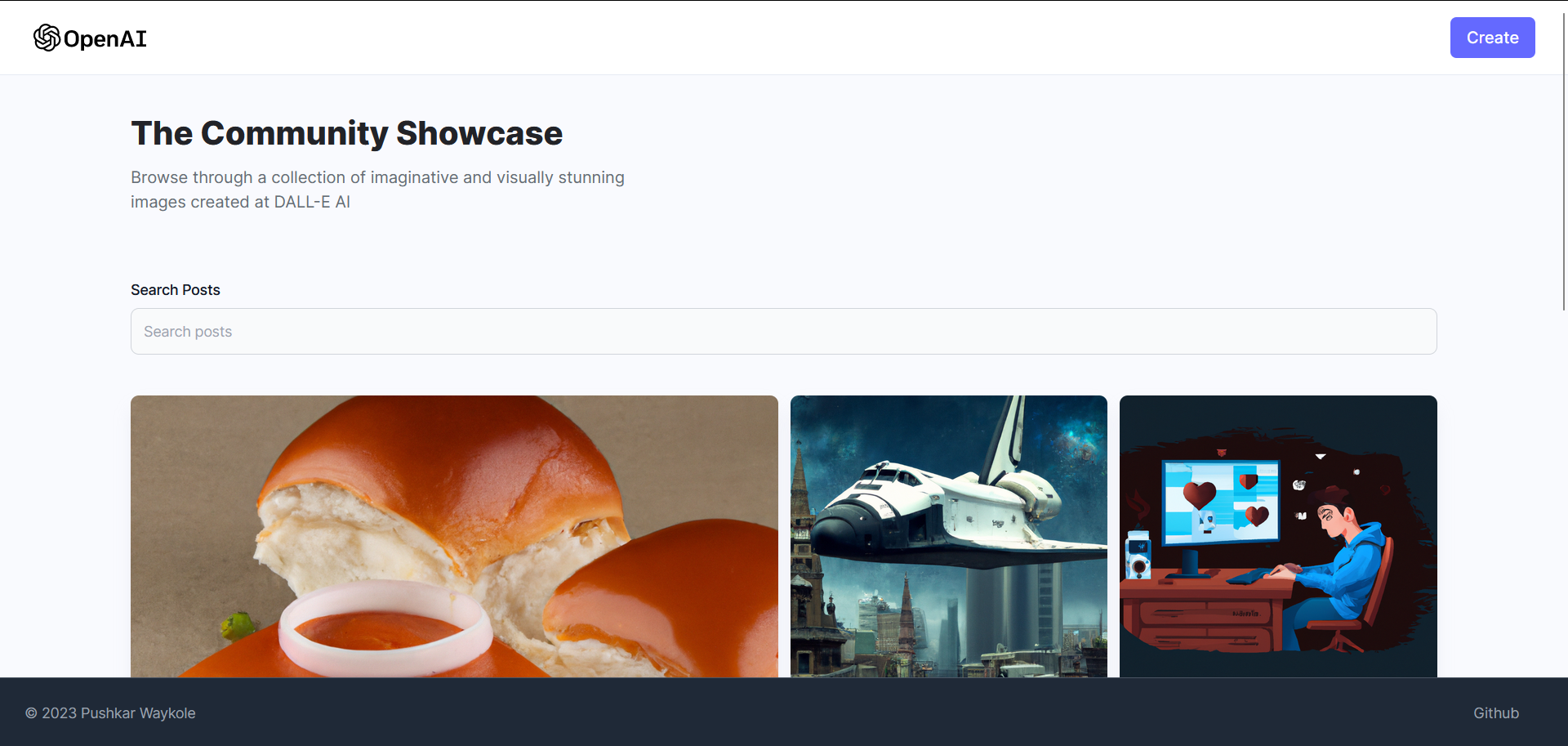 GitHub - PushkarWaykole/DALLE_AI_Image_generator
