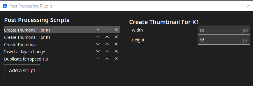 GitHub - MiSTerConsoles/Cura-Thumbnail-Script-For-Creality-K1: This is a post-processing script ...