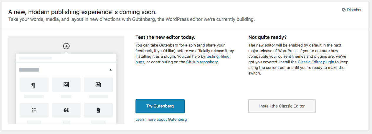 Cannot Install Gutenberg · Issue 8652 · Wordpress Gutenberg · Github