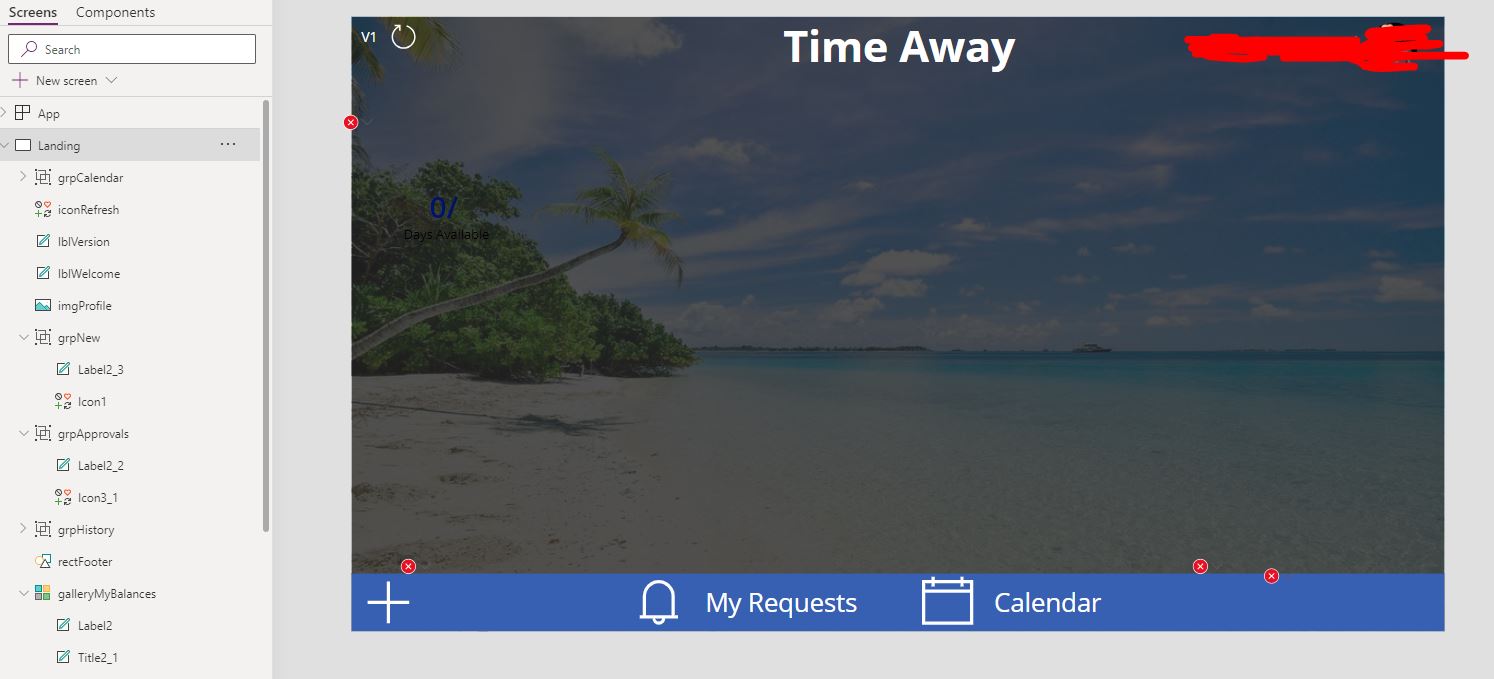 Time Away, Dashboard problem · Issue #123 · aprildunnam/PowerApps · GitHub