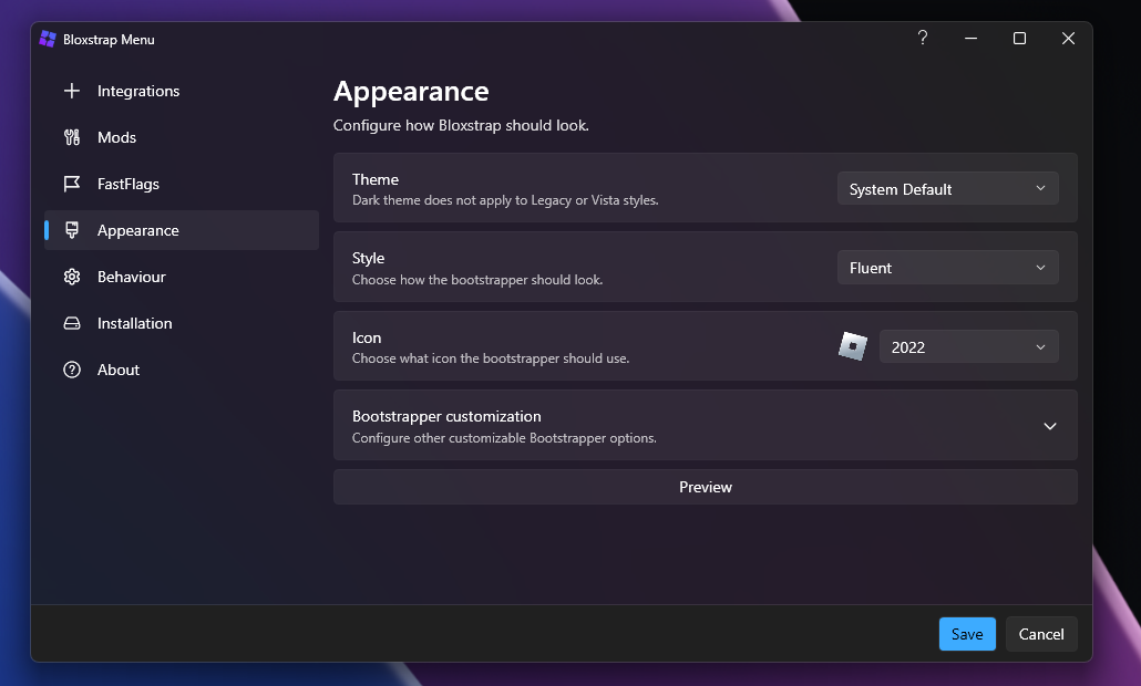 Mica not on the bootloader · Issue #431 · pizzaboxer/bloxstrap · GitHub