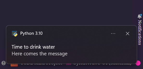 GitHub - vaishnavi-3969/Water-Remainder-Notification