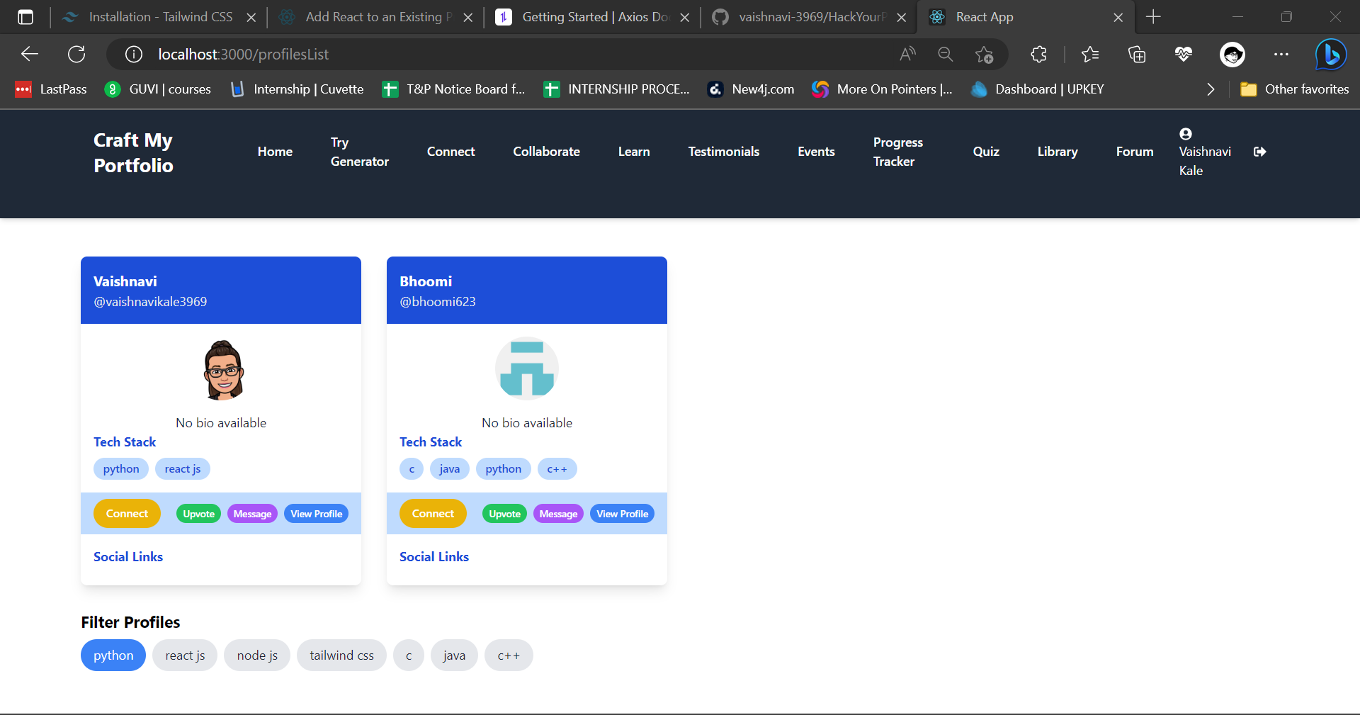 GitHub - vaishnavi-3969/HackYourPortfolio-CraftMyPortfolio: Unleash ...