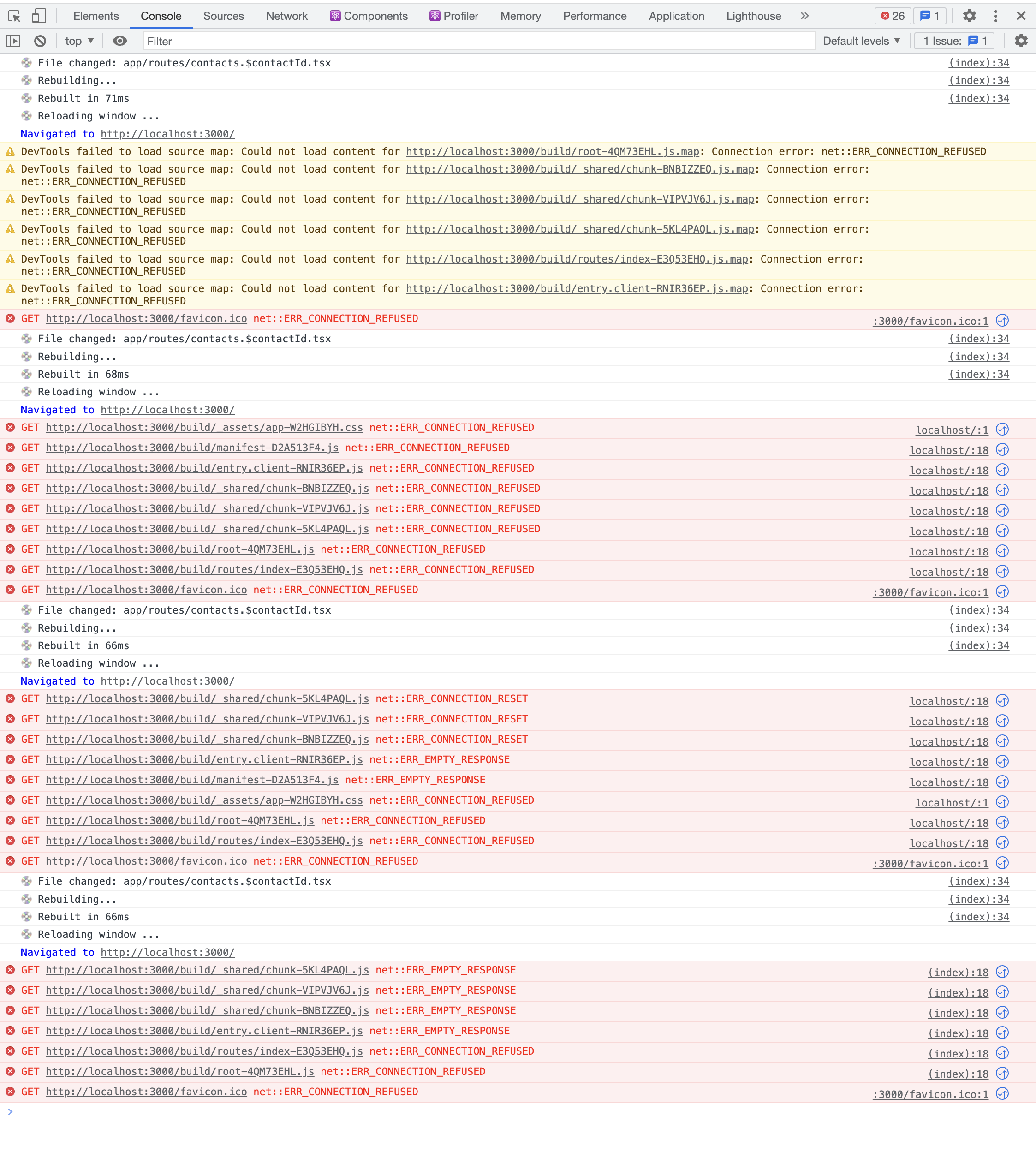 New dev server reloads page before it's ready when there are no changes · Issue #5492 · remix ...