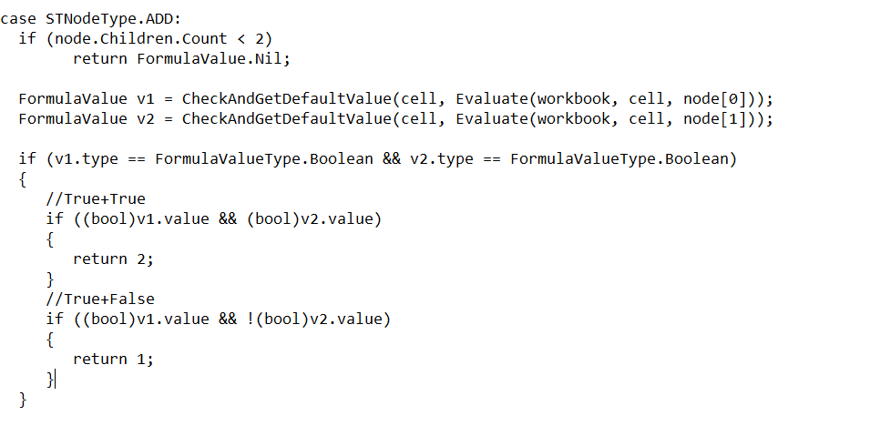 Handeling of boolean values in formula - True or False · Issue #417 · unvell/ReoGrid · GitHub