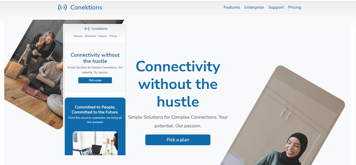 GitHub - YuriCodes/Conektions-Landing-Page