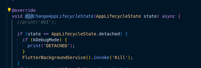 Kill Service when app is killed · Issue #238 · ekasetiawans/flutter_background_service · GitHub