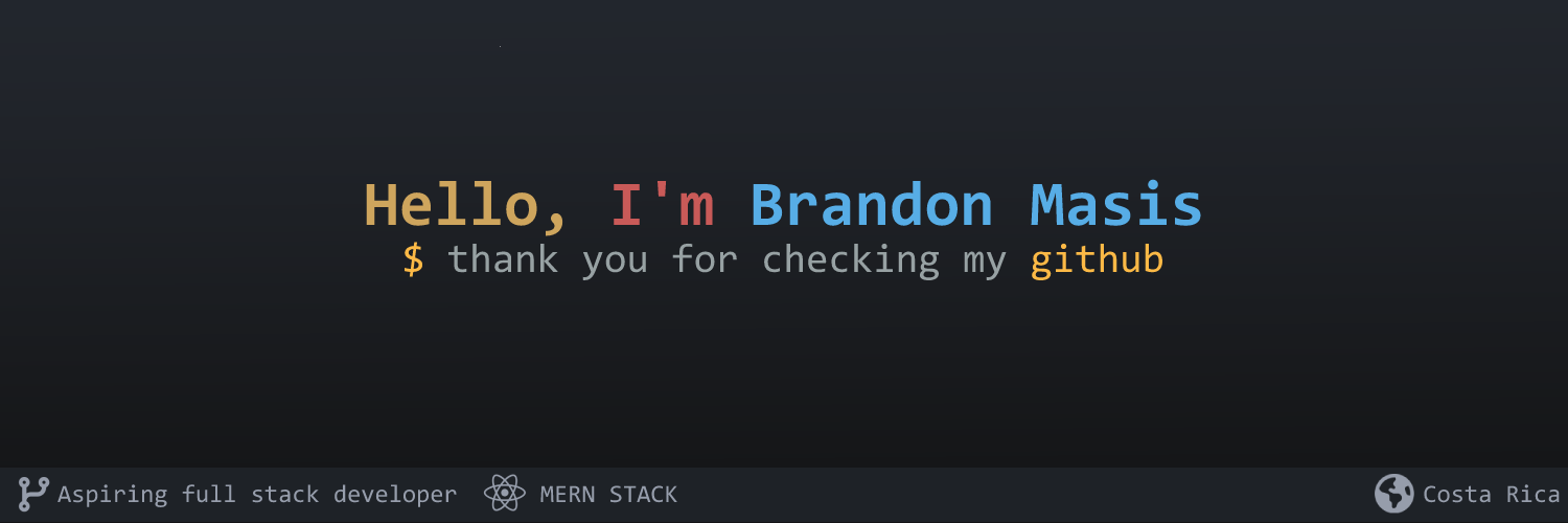BrandonMasis (Brandon Masis) · GitHub