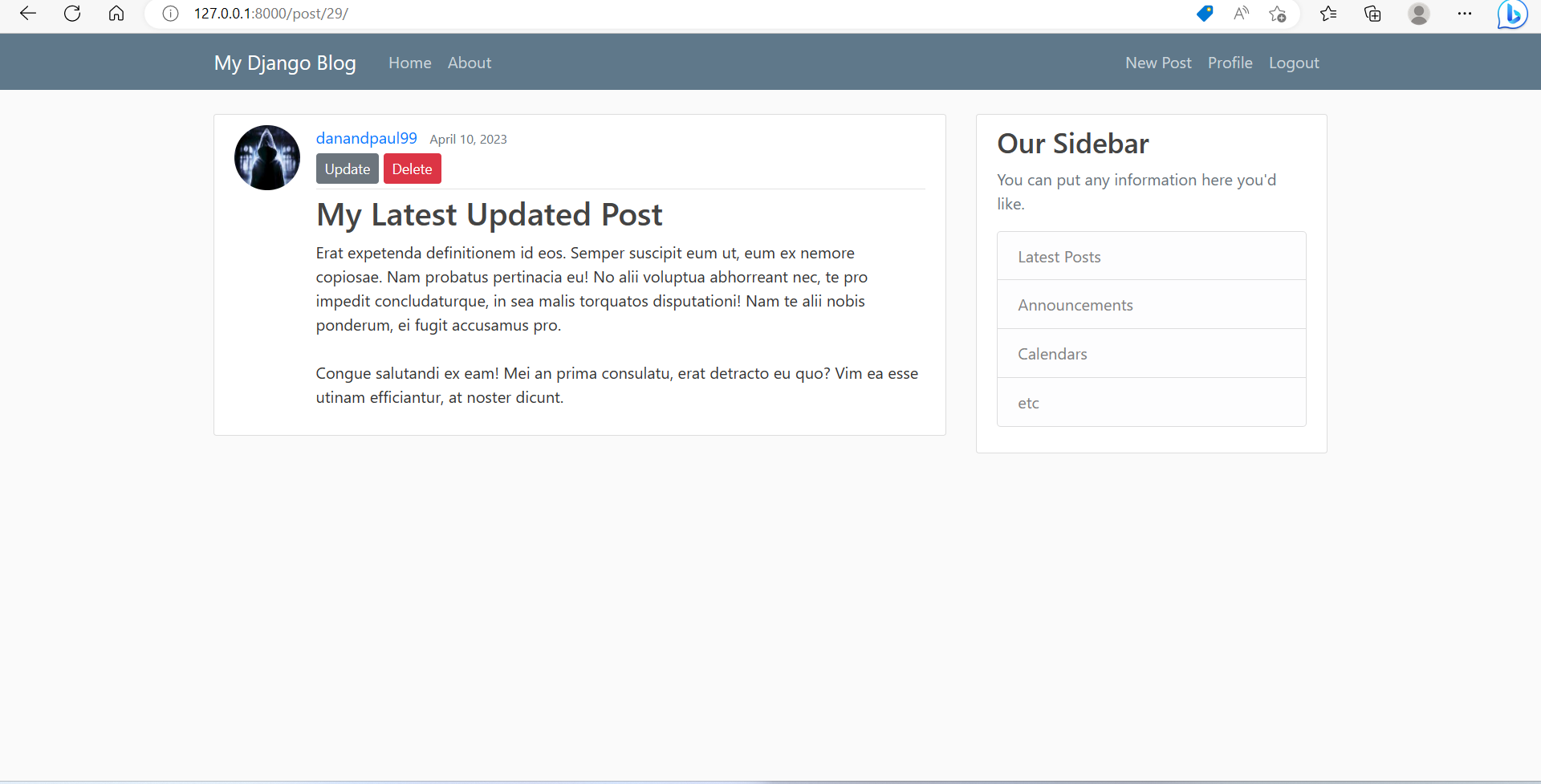 Github Anandpaul99sdjangoblogproject 