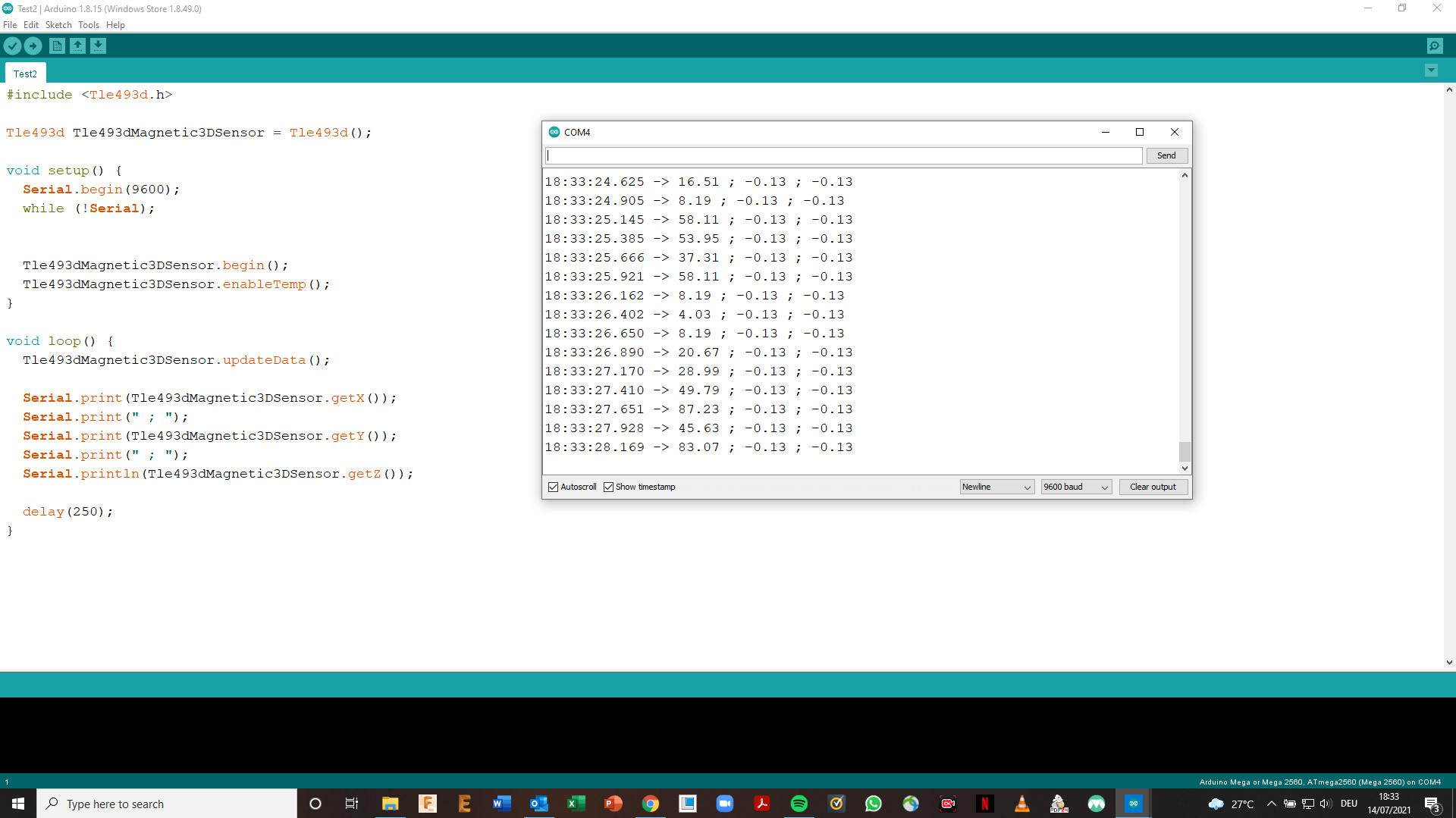 TLE493d-a2b6 -> Arduino · Issue #17 · Infineon/TLE493D-3DMagnetic-Sensor · GitHub