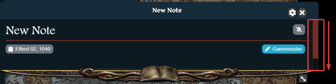 [BUG] v2 Beta - the Buttons edit/delete are not visible when opening a Note · Issue #293 ...
