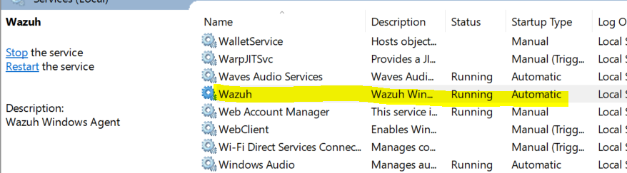 Agent did not appear at dashboard · Issue #18313 · wazuh/wazuh · GitHub