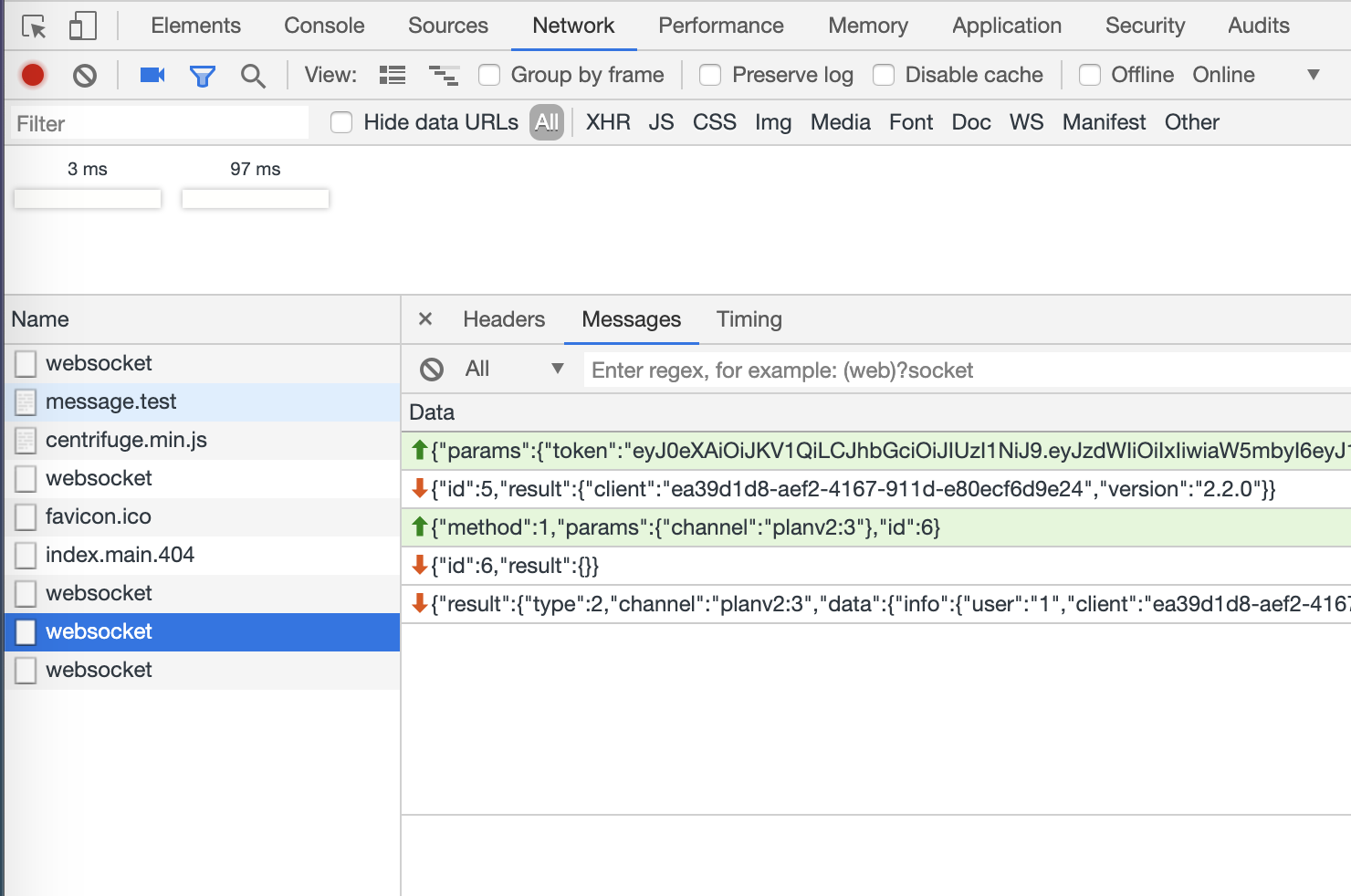 V220 Websocket Bug · Issue 279 · Centrifugalcentrifugo · Github