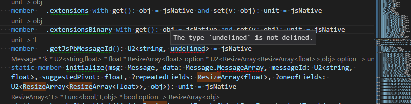 `undefined` in many types · Issue #16 · fable-compiler/ts2fable · GitHub
