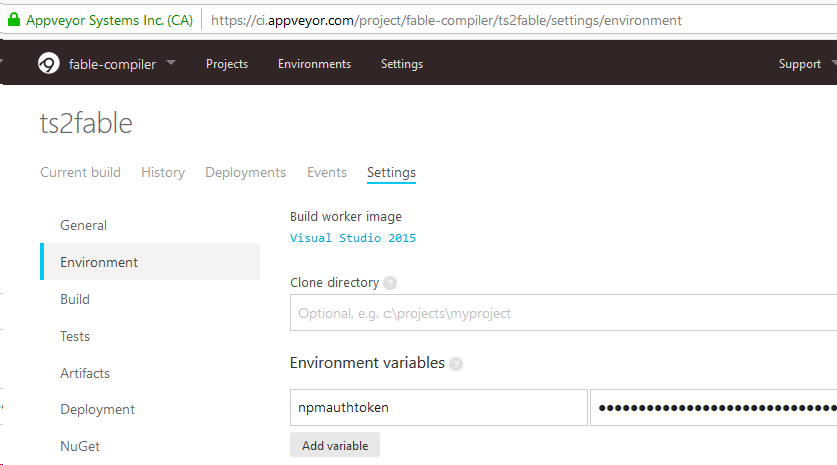 Update ts2fable online version automaticlly when commit is merged · Issue #285 · fable-compiler ...