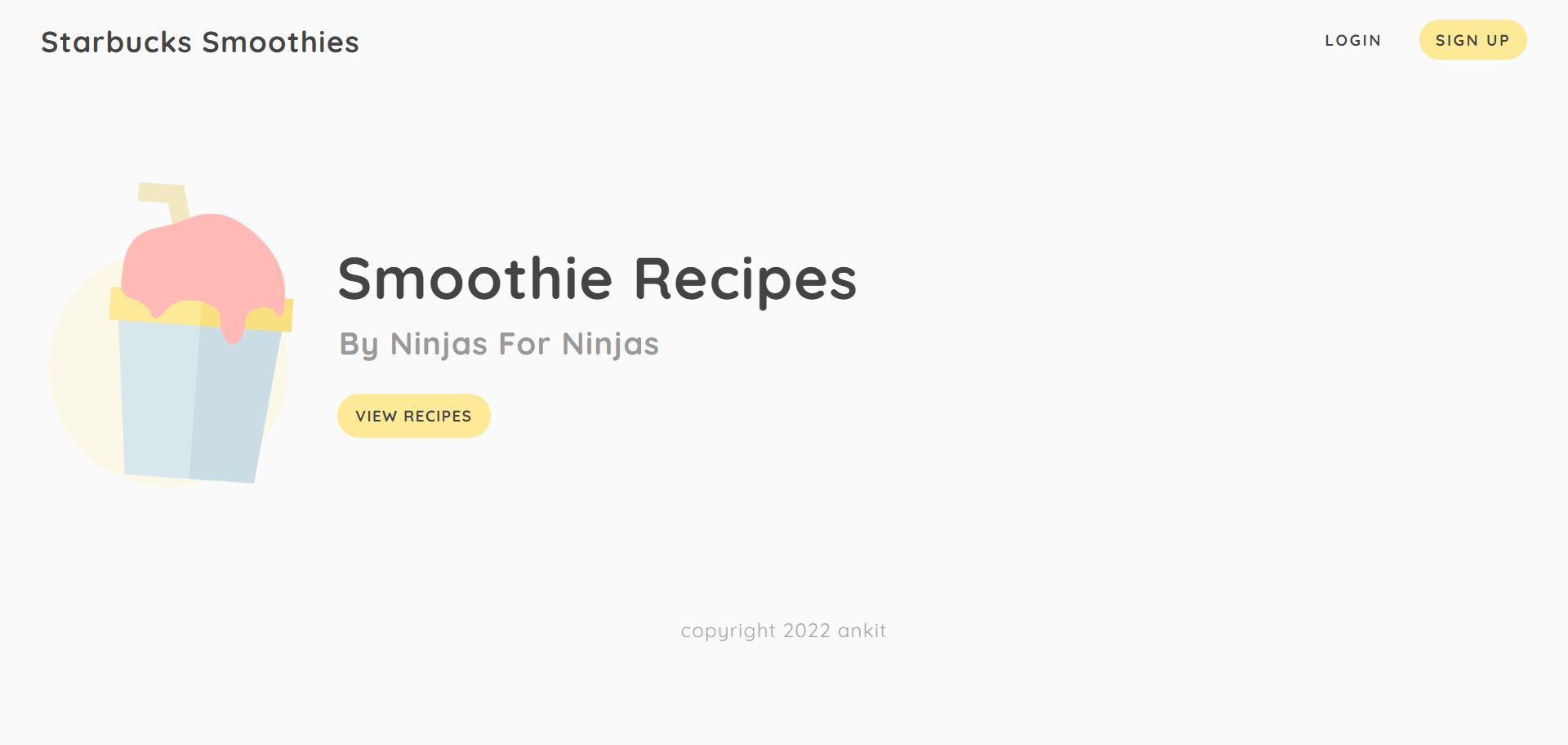 GitHub - Kumar-Ankit543/Smoothies-shop: Backend application with JWT authentication